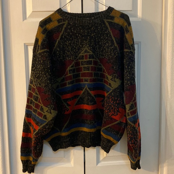 peter jon | Sweaters | Vintage Peter Jon Clothing 8s Graphic Sweater ...